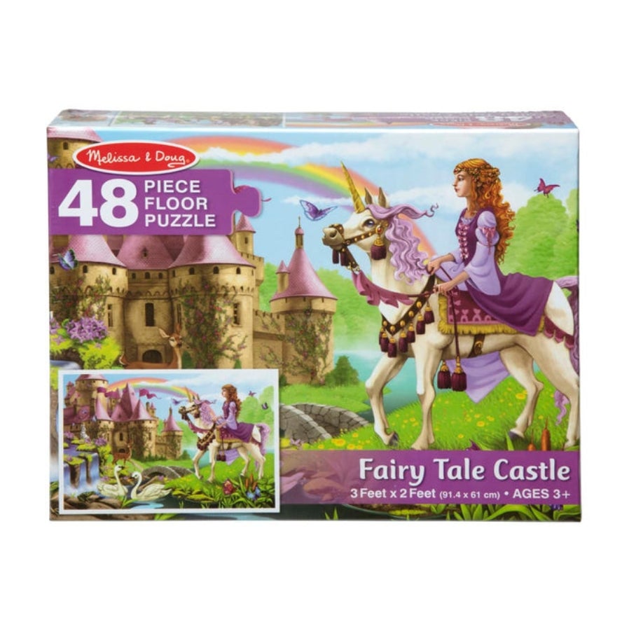 Floor Puzzle: Fairy Tale Castle | Itty Bitty Piggies